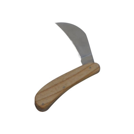 STAINLESS STEEL GARDENERS KNIFE WITH ASH HANDLE - SSWK – Omni Products ...